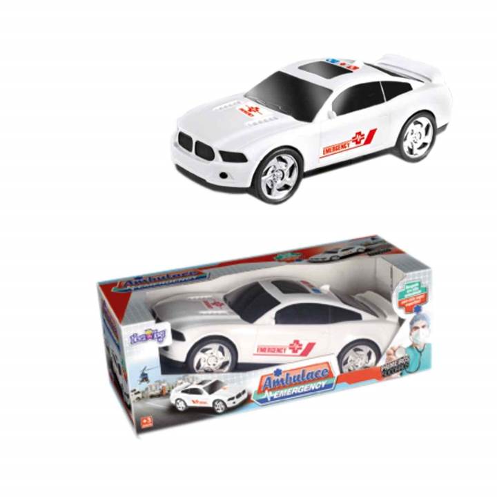 CARRINHO AMBULANCE EMERGENCY NOVA TOYS | Big Lar