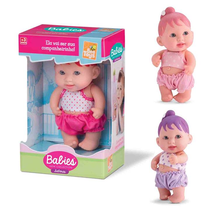 BONECA BABIES SABORES NEW COLLECTION 846 | Big Lar